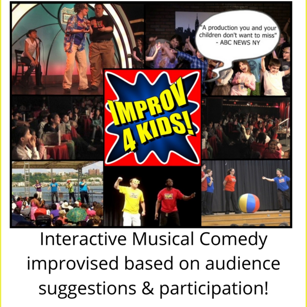 Summer 2023 Day Camp /Sleep Away Camp Improv 4 Kids Special Discount ...